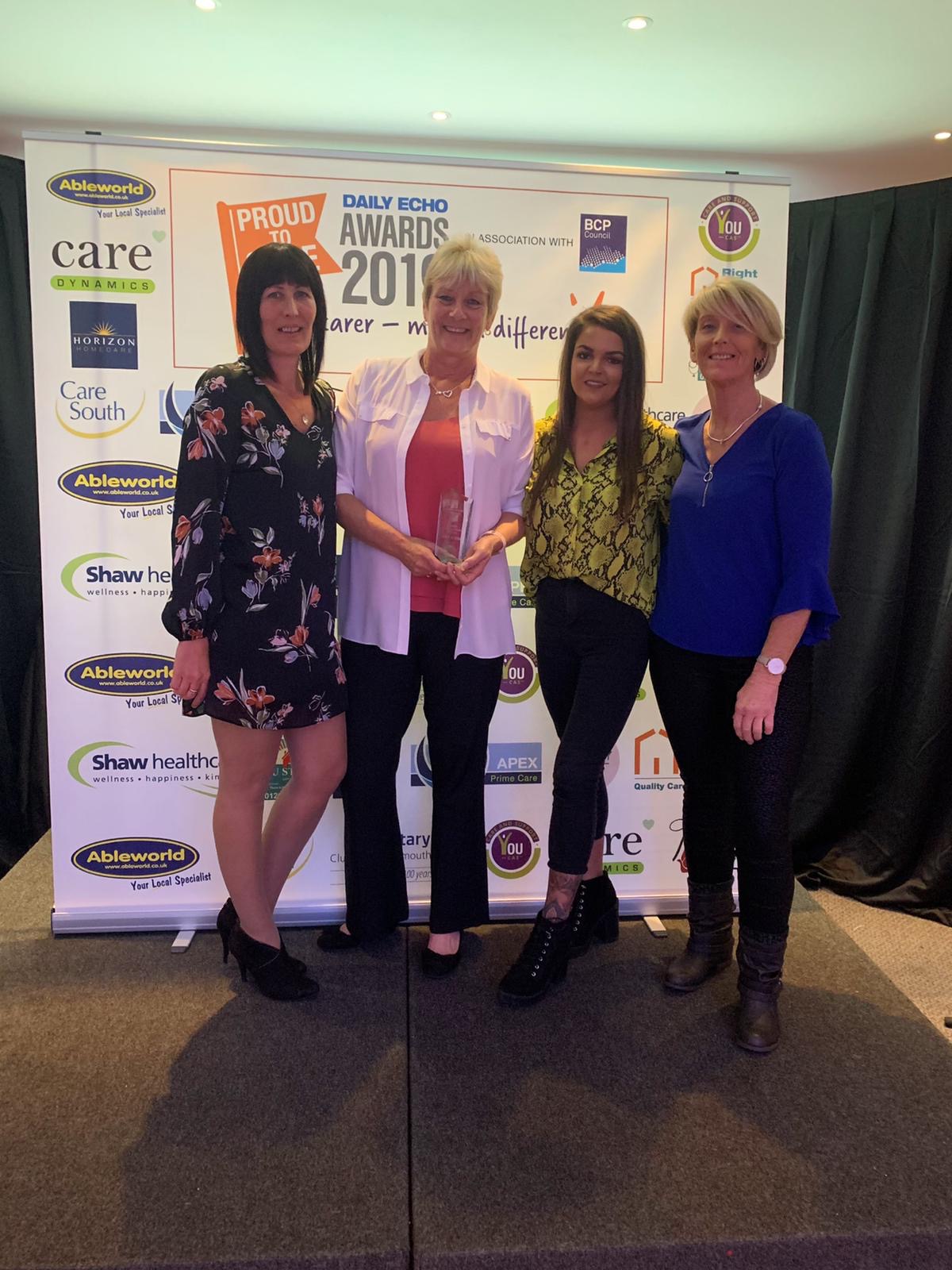 Jennene Garnett, Helen Garland, Stacey Bridle and Sharon Young - EWiF